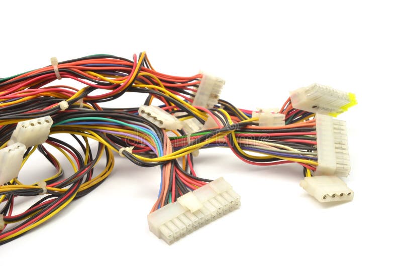 Computer Wires stock image. Image of electronics, electrical - 3938537