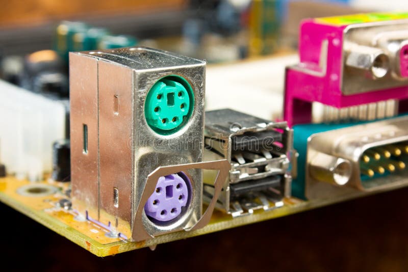 Computer connector stock image. Image of closeup, computer - 20617925