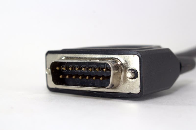 Computer Connector of a Scanner for Car Diagnostics Stock Image - Image ...