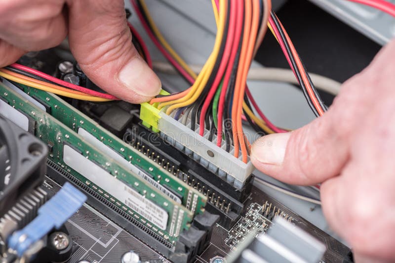 Computer connector stock photo. Image of connector, electronics - 61841670