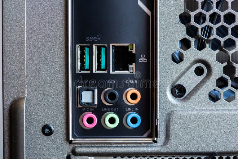 270 Computer System Unit Back Stock Photos - Free & Royalty-Free Stock ...