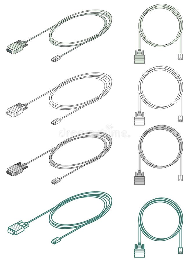 Illustration of Cable Modem Stock Vector - Illustration of design ...