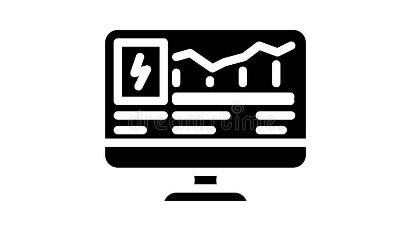 Electricity in the Computer Stock Video - Video of design, computer ...