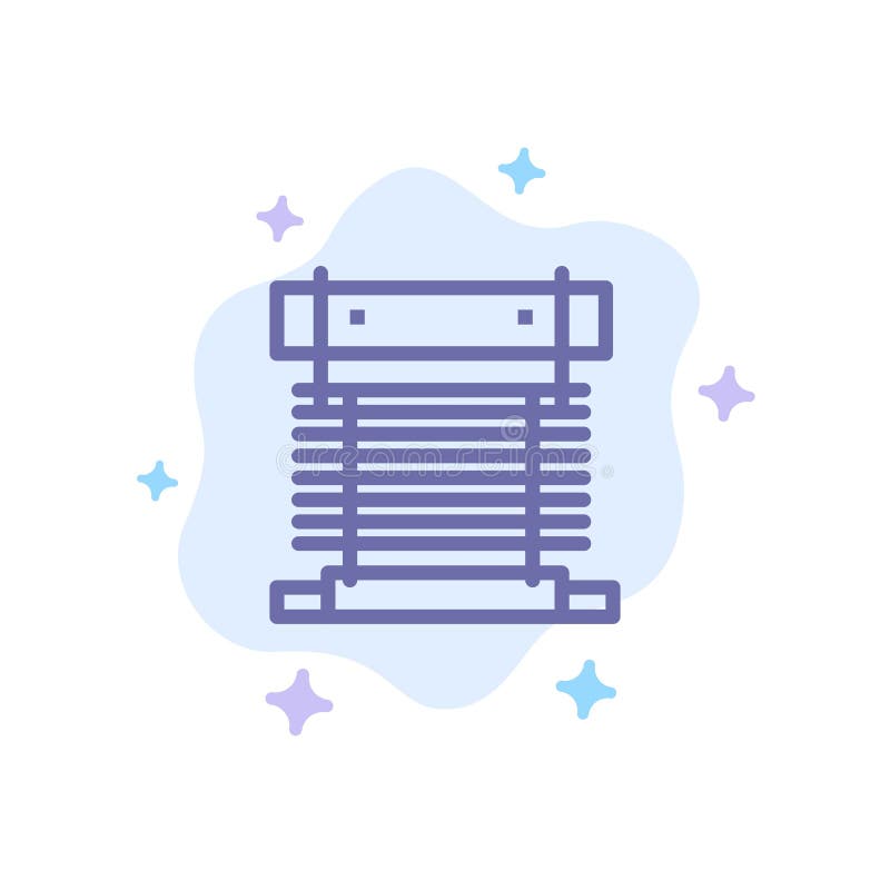 Computer, Cooler, Cooling, Cpu, Fan Blue Icon on Abstract Cloud ...