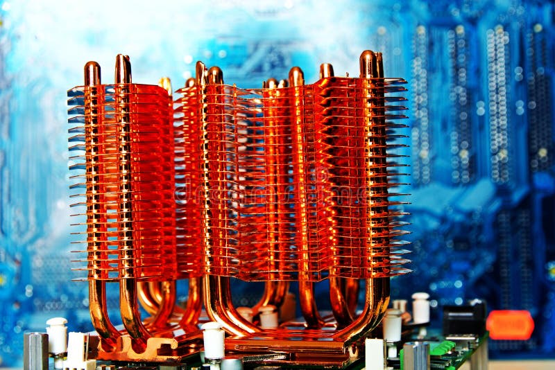 Computer cooler stock image. Image of details, futuristic - 47699909