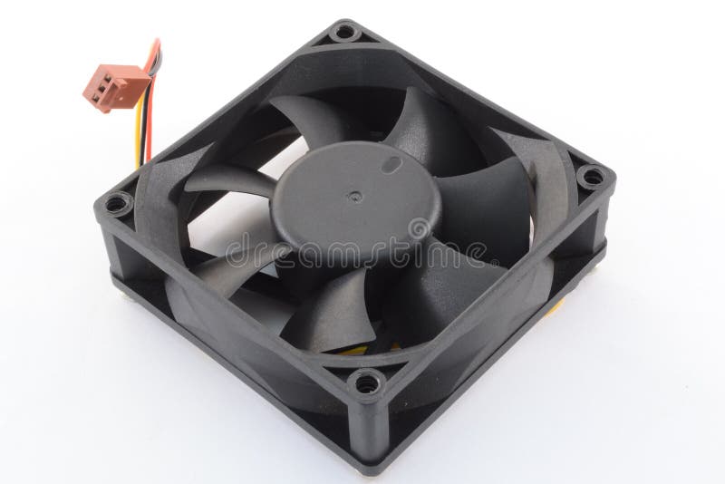 Computer cooler fan stock image. Image of closeup, object - 18140899