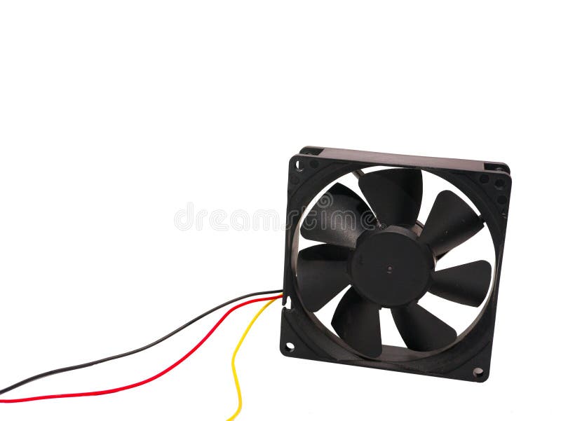 Fan hardware PC stock image. Image of ventilation, component - 25659105