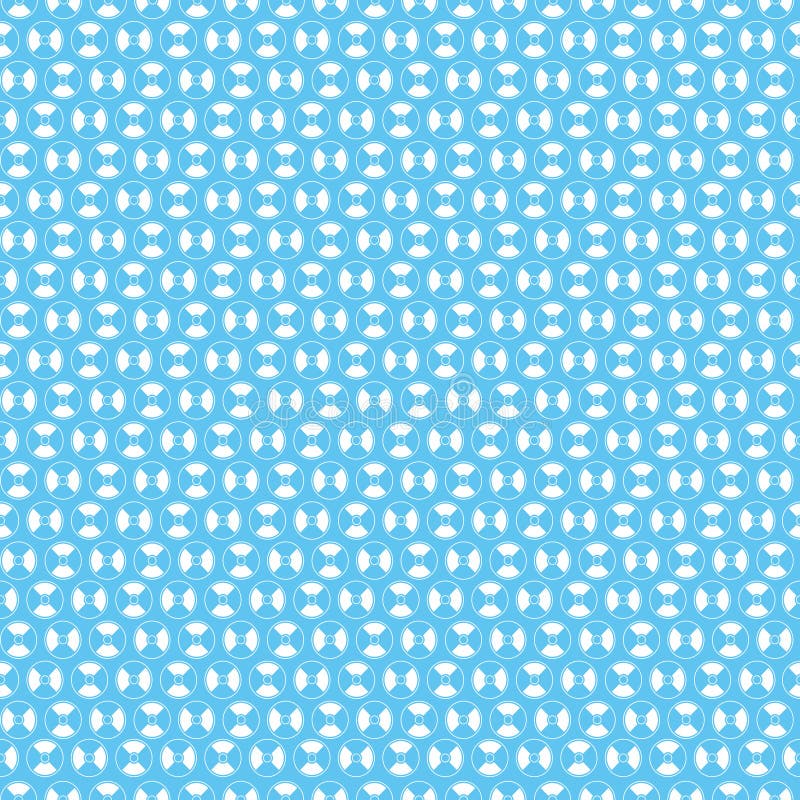 Computer Cooling Fan Pattern Background. Vector Illustration Decorative ...