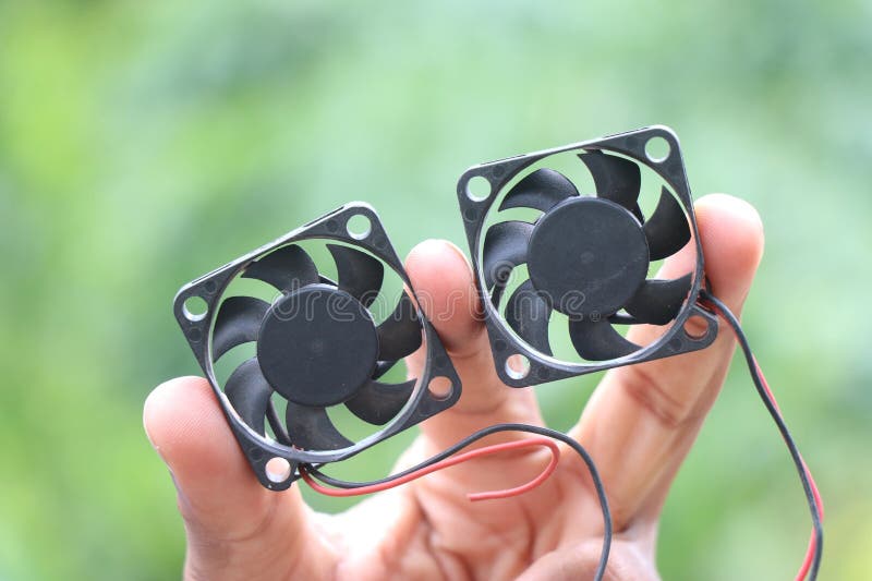 Computer Cooling System Fan, Arms Connect Power Connector in System ...