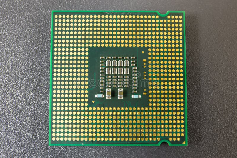 Computer Cpu Chip Black Surface Stock Photos - Free & Royalty-Free ...