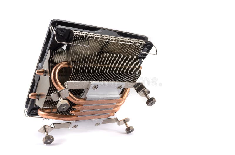 Radiator with Fan for Cooling the Computer Processor in the System Unit ...