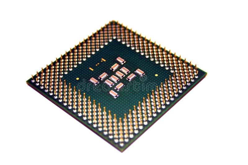 Flat CPU stock image. Image of giga, pathways, compute - 385087