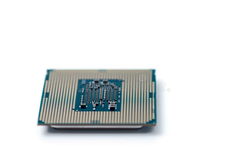 Computer CPU processor stock photo. Image of closeup - 109673944