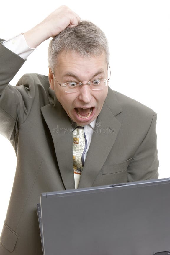 Computer crash stock image. Image of businessperson, computer - 20884733
