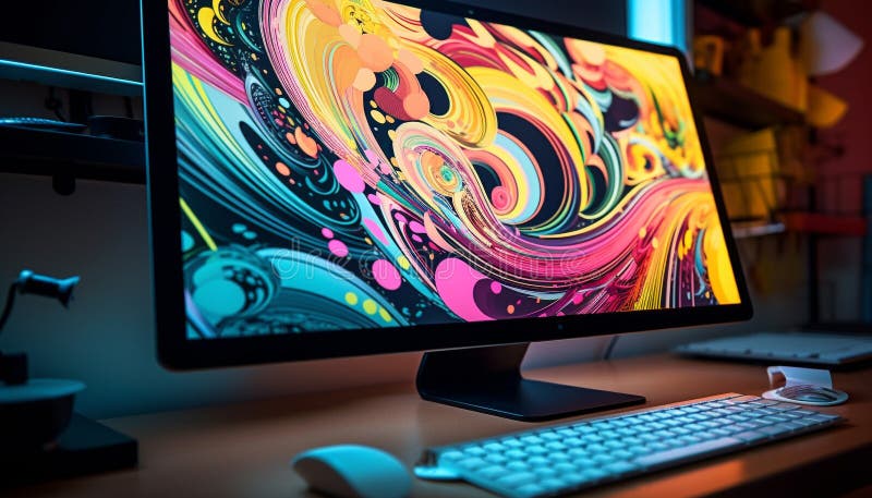 Computer Creativity Flows on Modern Digital Waves Generated by AI Stock ...