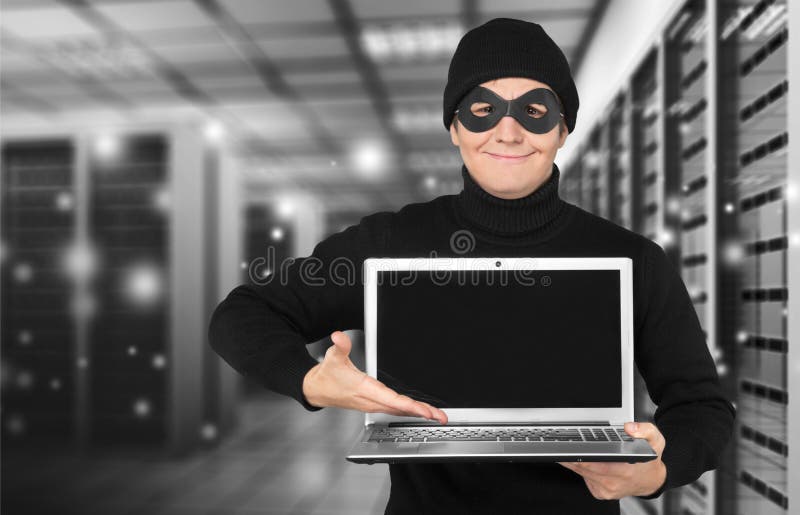 Computer crime stock image. Image of thief, internet - 118940359