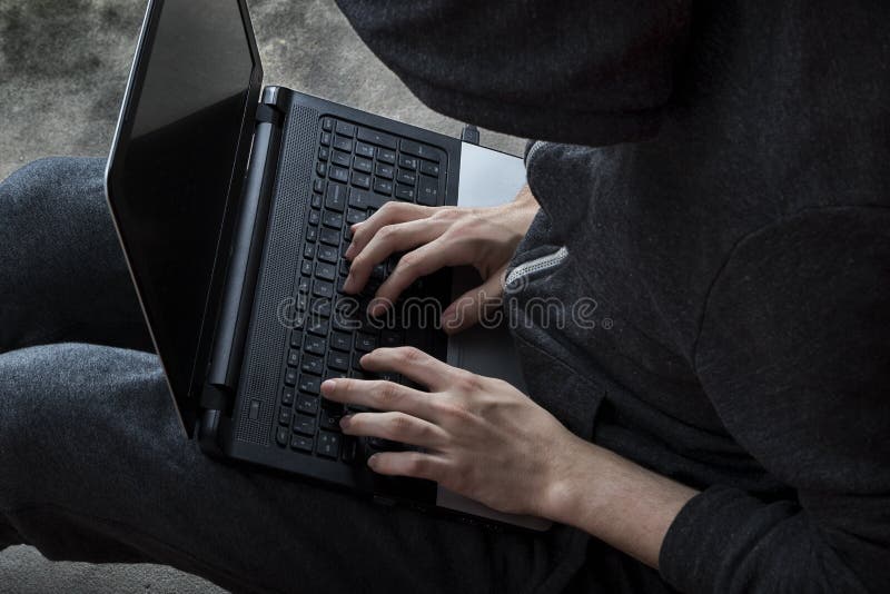 Computer crime hacking stock image. Image of information - 81903603