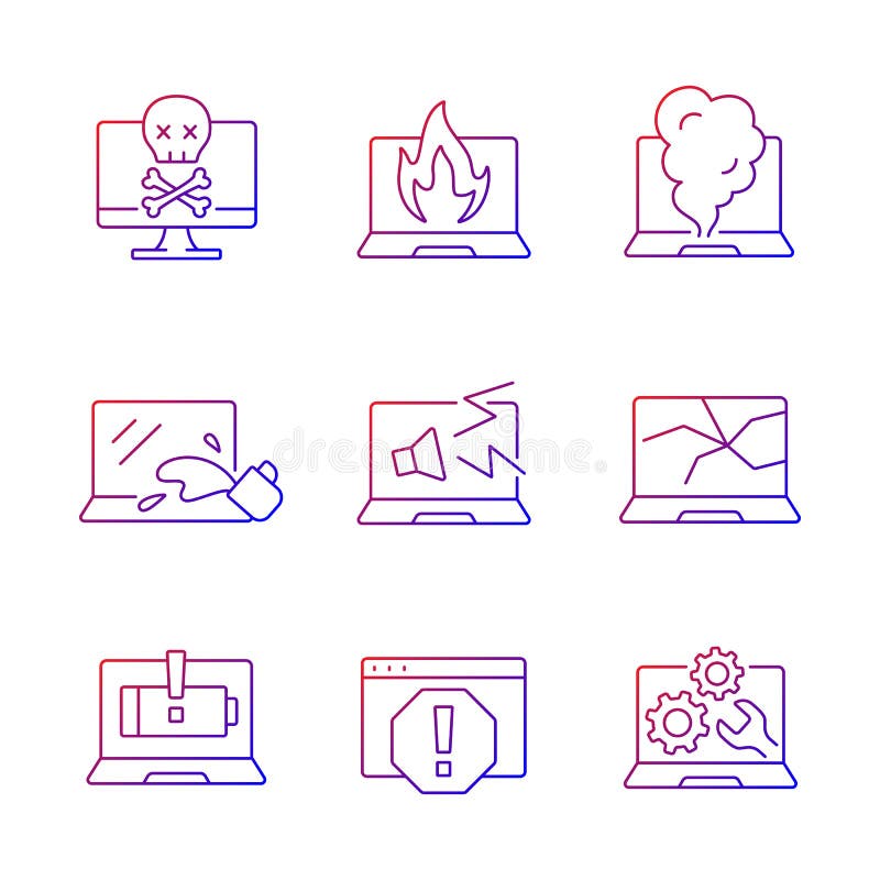 Damage Icons Stock Illustrations – 6,123 Damage Icons Stock ...