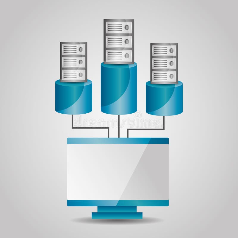 Cloud Computing Data Server Base Technology Icons Stock Vector ... Cloud Computing Data Server Base Technology Icons Stock Vector ...