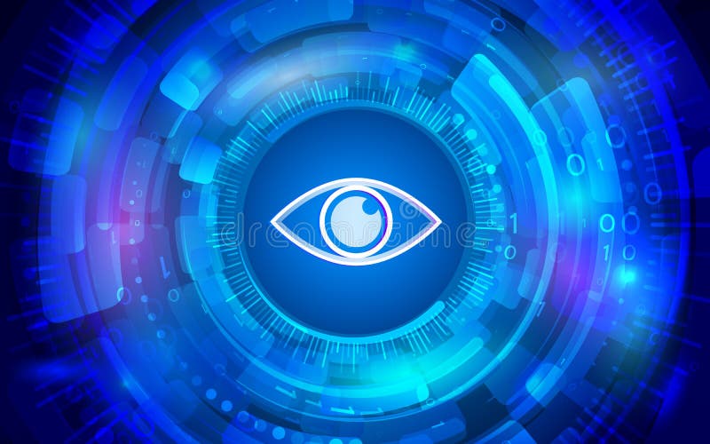 Computer Data Defense. Global Network Security Stock Vector ...