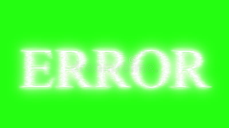 ERROR Text on a Computer or Mobile Phone Screen Stock Video - Video of ...