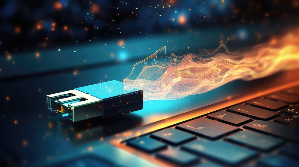 Computer data files stock illustration. Illustration of capacity ...