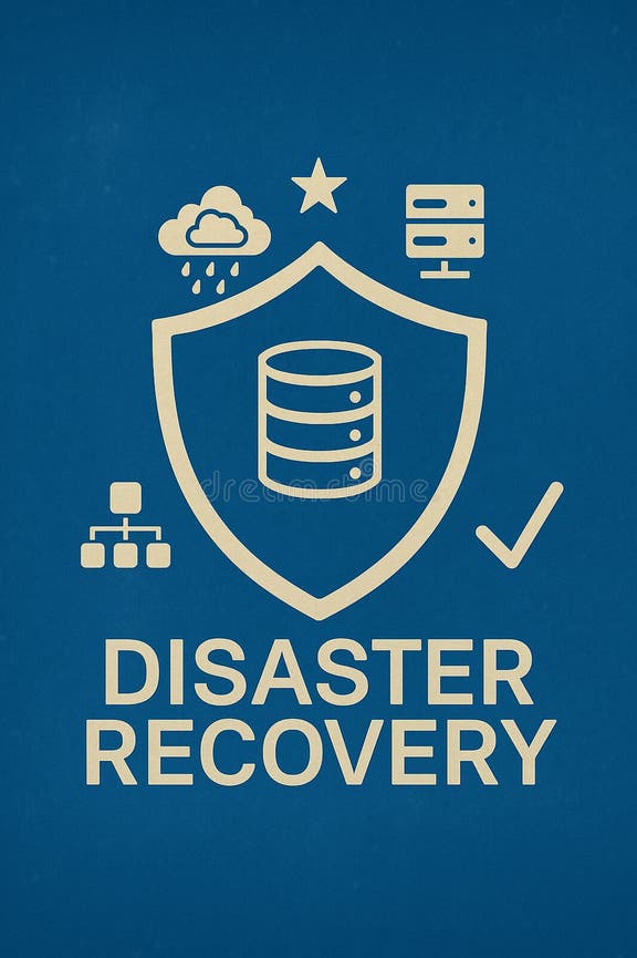 Computer Data Protection and Disaster Recovery Concept with Shield and ...
