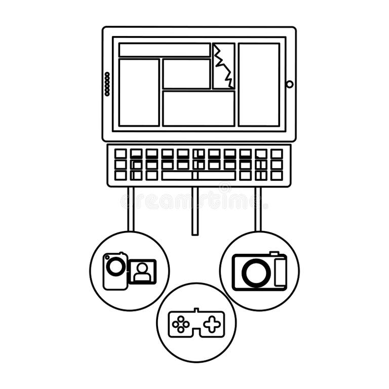 Computer Database Server Icon Stock Stock Illustration - Illustration ...