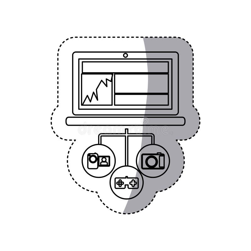 Computer Database Server Icon Stock Stock Illustration - Illustration ...