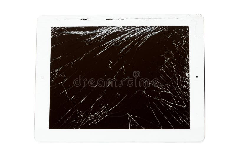 Schermo Tagliato Spaccato Dell'affissione a Cristalli Liquidi ...