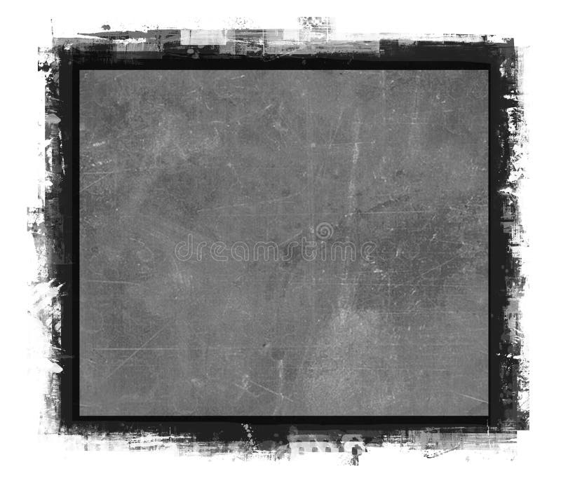 Computer Designed Grunge Border Stock Illustration - Illustration of ...