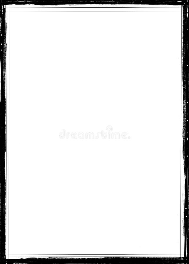 Computer Designed Highly Detailed Grunge Frame with Space for Your Text ...