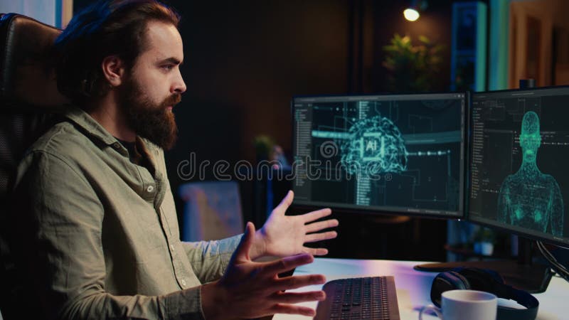 Computer Developer Confused by AGI AI Turning Autonomous, Greeting Him ...