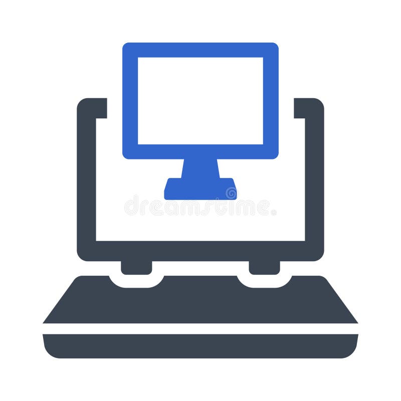 Computer devices Icon stock vector. Illustration of connection - 315874982