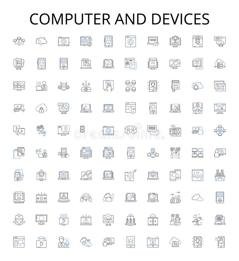 Scanner Line Icons Collection. Document, Images, QR Code, Barcode ... Scanner Line Icons Collection. Document, Images, QR Code, Barcode ...