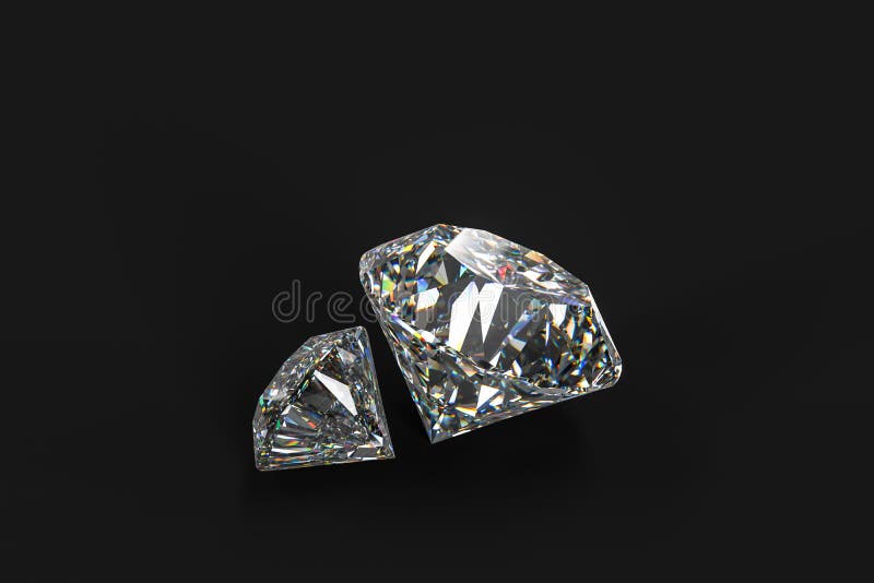 Luxury Diamond Gem, 3d Rendering Stock Image - Image of rich, luxury ...