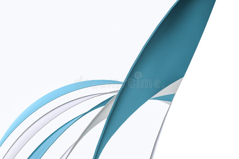 3d Rendering, Blue Surface and Graphic Design Background Stock ...