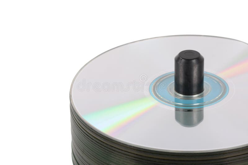 Computer disc stock image. Image of technology, round - 18603263