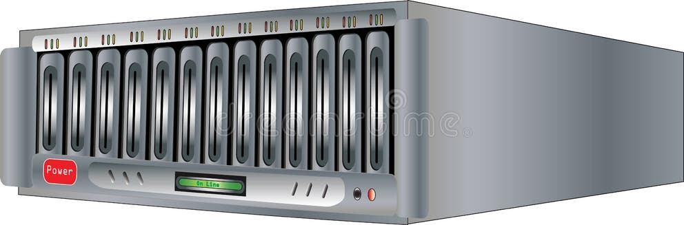 Computer Disc Array stock vector. Illustration of array - 6161742