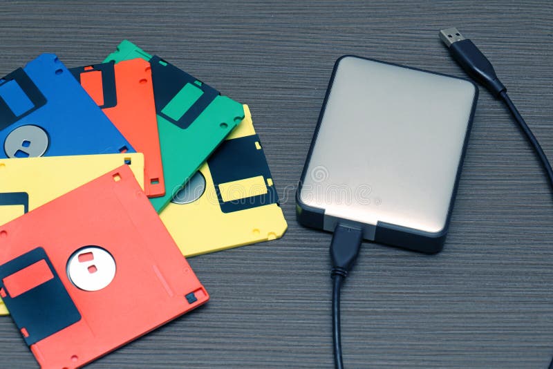 Computer disks technology stock image. Image of technology - 205158683