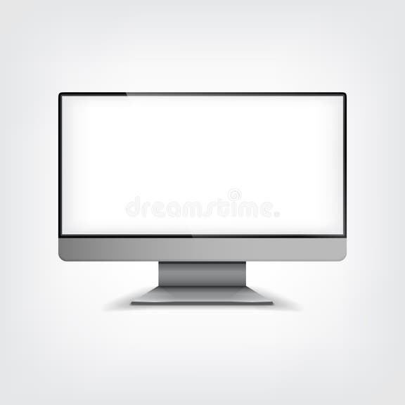 Computer Display, Graphic Concept Stock Vector - Illustration of ...