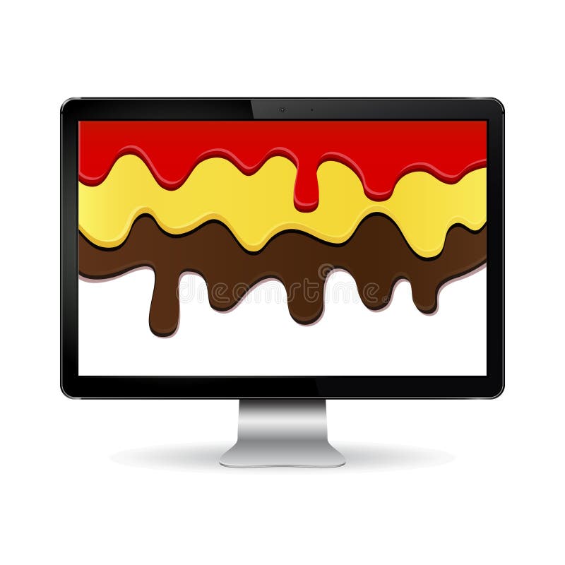 Rainbow Computer Keyboard Stock Illustrations – 156 Rainbow Computer ...