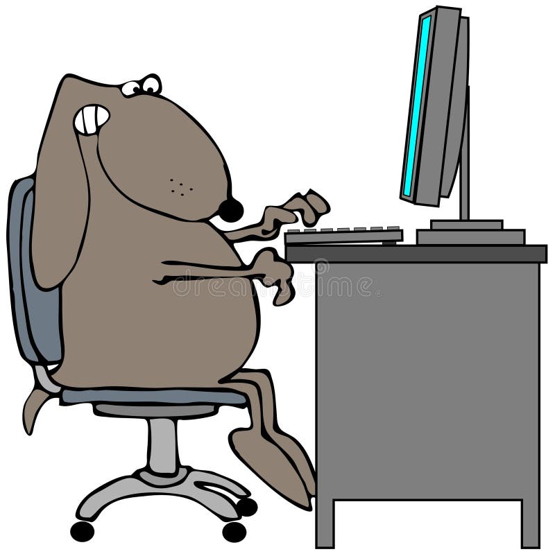 Cartoon computer mouse stock vector. Illustration of eyes - 19321429