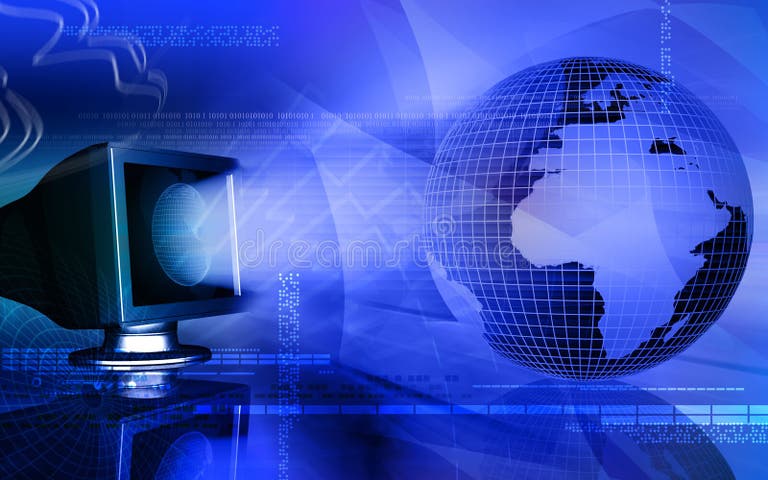 Earth Computer Screen Stock Illustrations – 15,975 Earth Computer ...