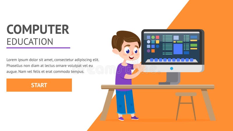 Computer Training Clipart