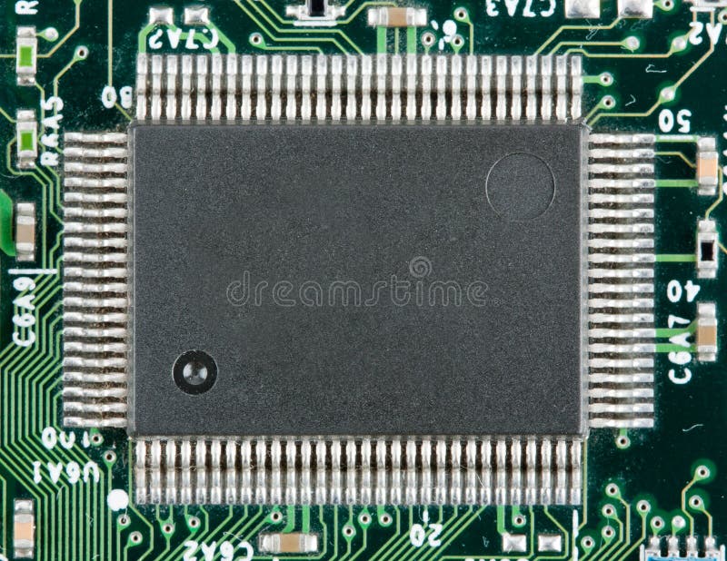 Electronic chip stock photo. Image of micro, screws, chip - 31718328