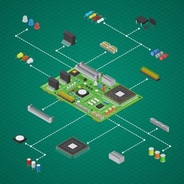 Isometric Circuit Board Stock Illustrations – 5,634 Isometric Circuit ...