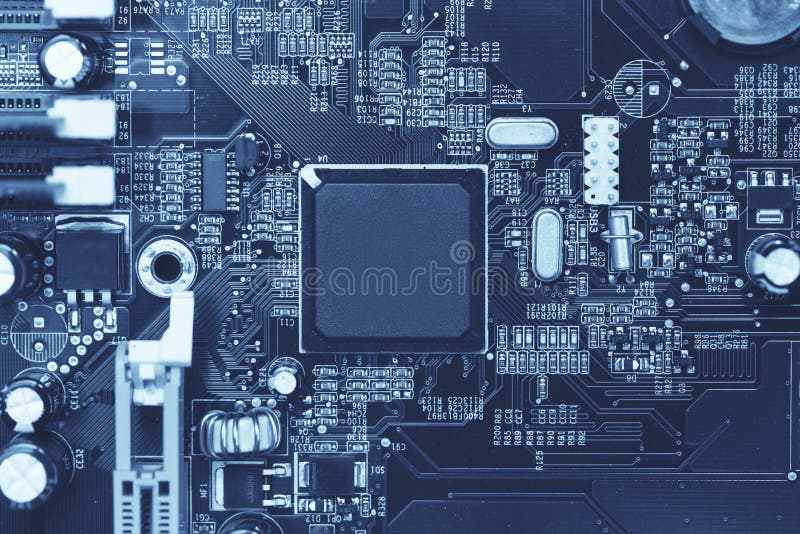 Silicon chip stock photo. Image of electronics, layout - 31049216