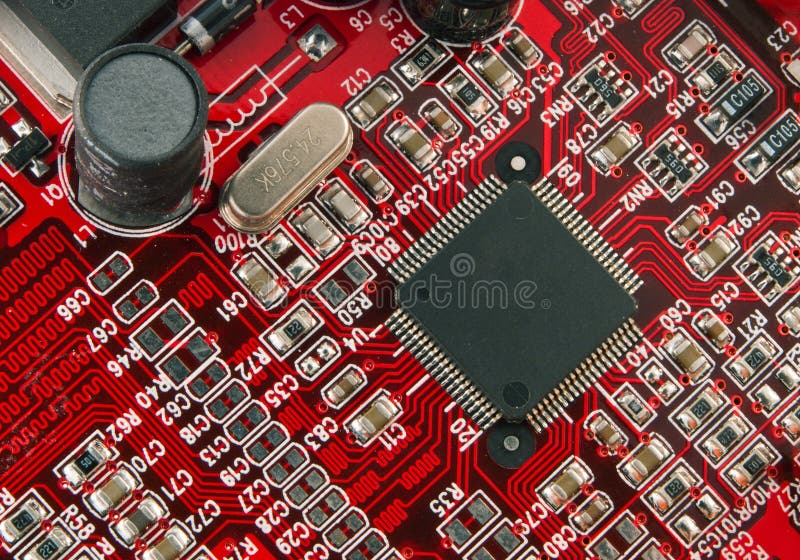 Computer electronics stock image. Image of processors - 10289943