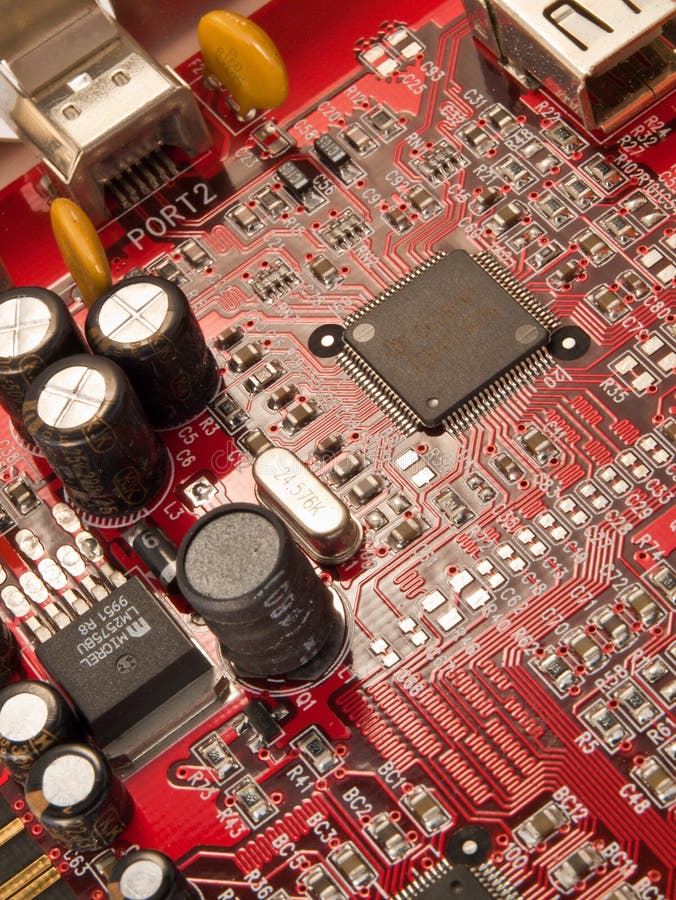 Computer electronics stock image. Image of processors - 10289943